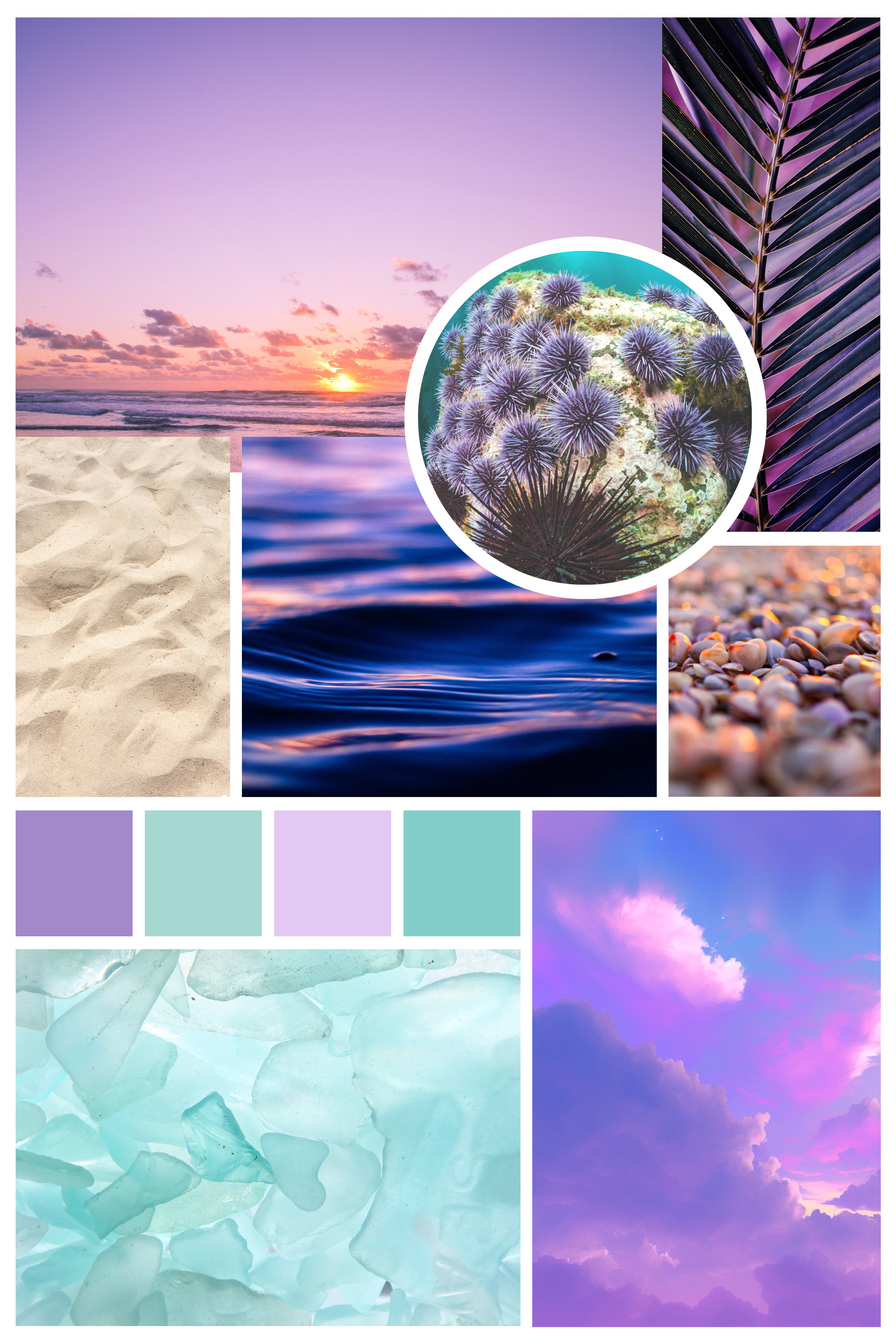 Sherwin Williams Under the Sea Paint Palette, Coastal Paint Palette ...