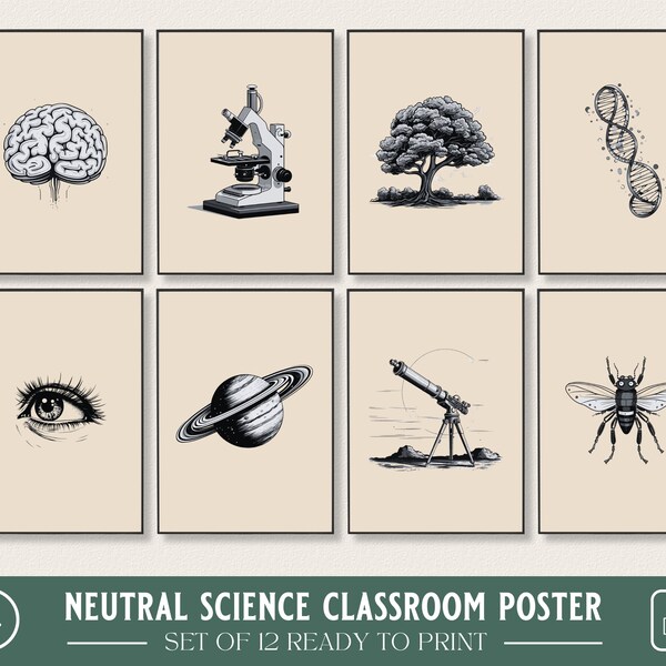 Science Classroom - Etsy