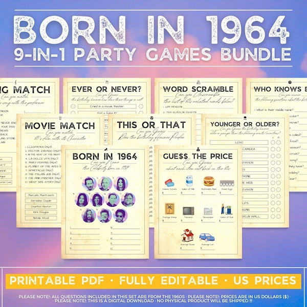 1960s Games - Etsy