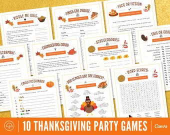 Printable Game Bundle - Etsy