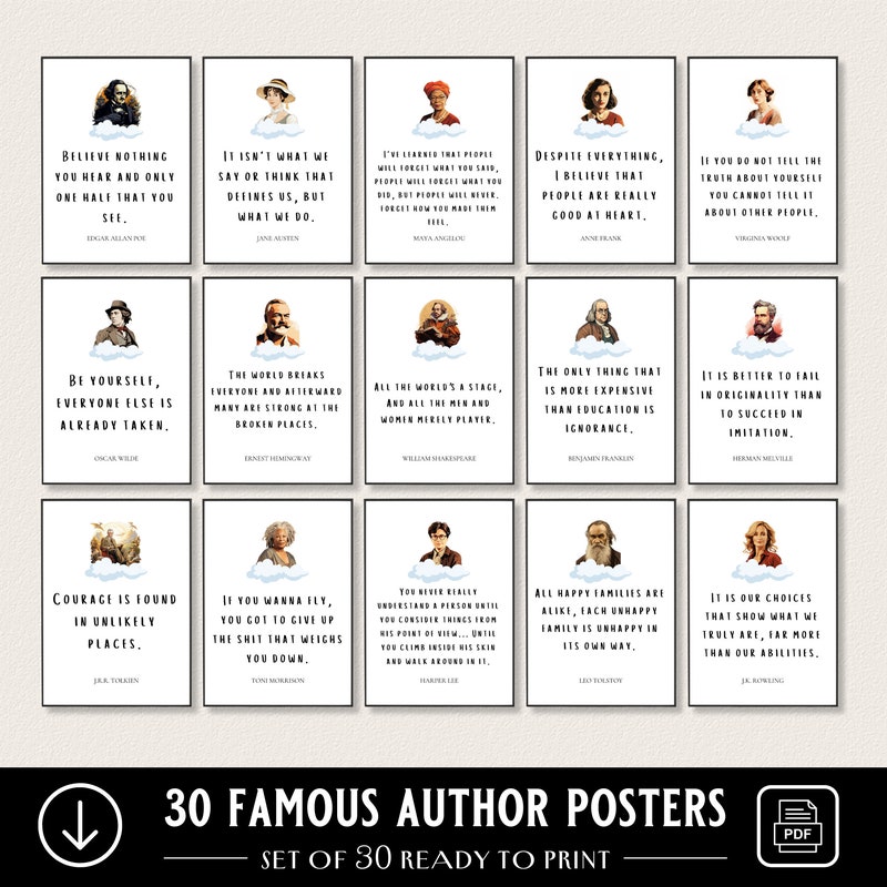 Quote Posters - Etsy