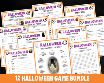 Halloween Mad Libs Halloween Printable Game Kids (Instant Download) - Etsy