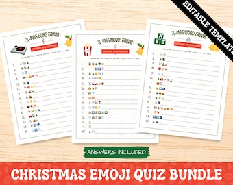 Emoji Christmas Songs - Etsy
