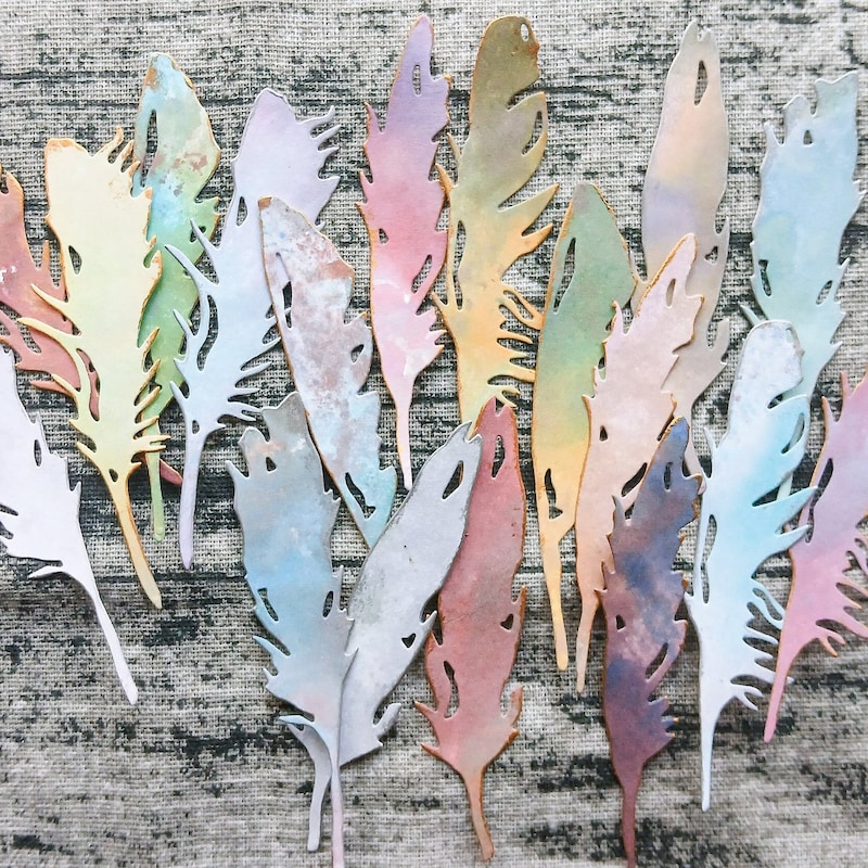 Feather Die Cut - Etsy