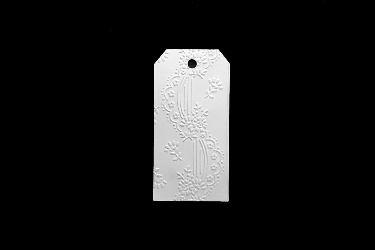 Embossed Tags: "set J", Choose Your Dye Color & Pattern, Set of 10 - Etsy