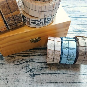 18" Colorful Dyed Paper Ruffle Rolls, Book Pages, Tea Dyed Paper, Sewn ...