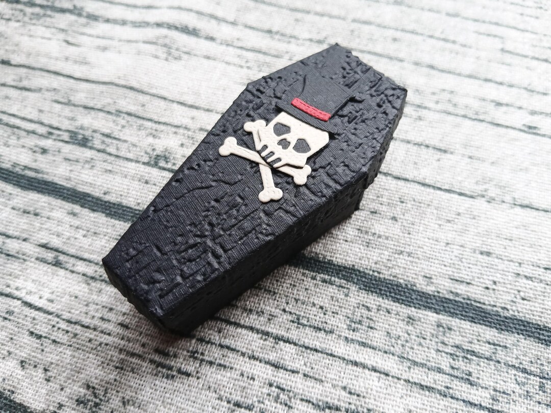 LTO: Coffin Box Die Cut Set | 23 Piece | Halloween | Ephemera ...