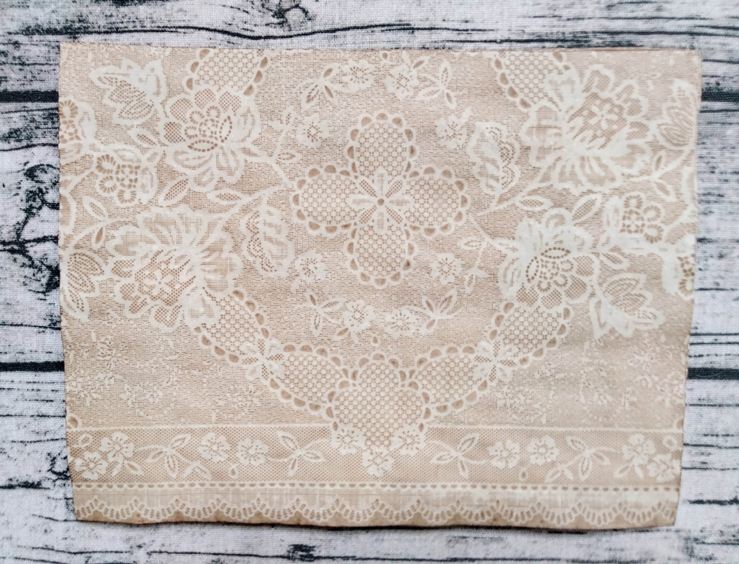 10 Sheets FLORAL LACE Lace Paper Handmade Coffee Stained - Etsy