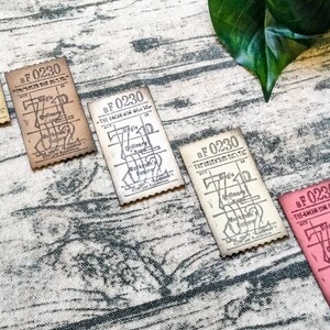 Set of 10 Distressed Tickets, Vintage Colors, Handmade, Die Cuts, Junk ...