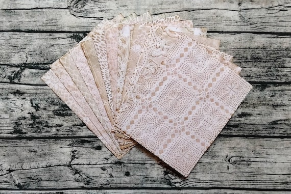 12 Sheets Variety BEETROOT Dyed Lace Paper Pack 1 Handmade - Etsy