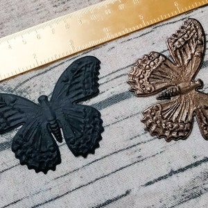 Set of 5 Vintage Style Embossed Butterflies, Die Cuts, Handmade ...