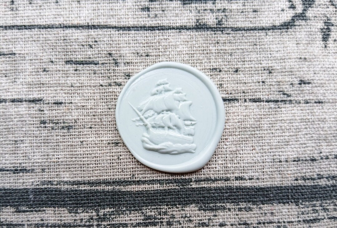 Seafarer #4 Wax Seal Sticker, SOLD PER SEAL, Vintage, Letters, Handmade ...