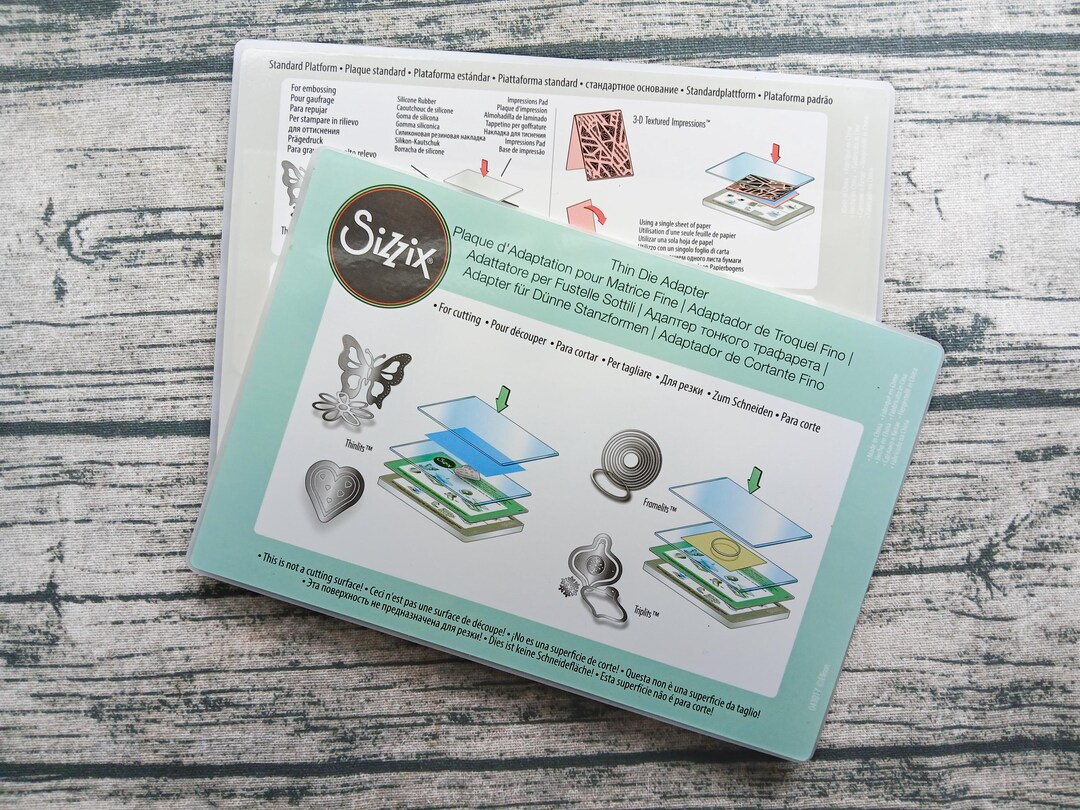 DESTASH | Standard Platform + Thin Metal Dies Platform for Sizzix Big ...