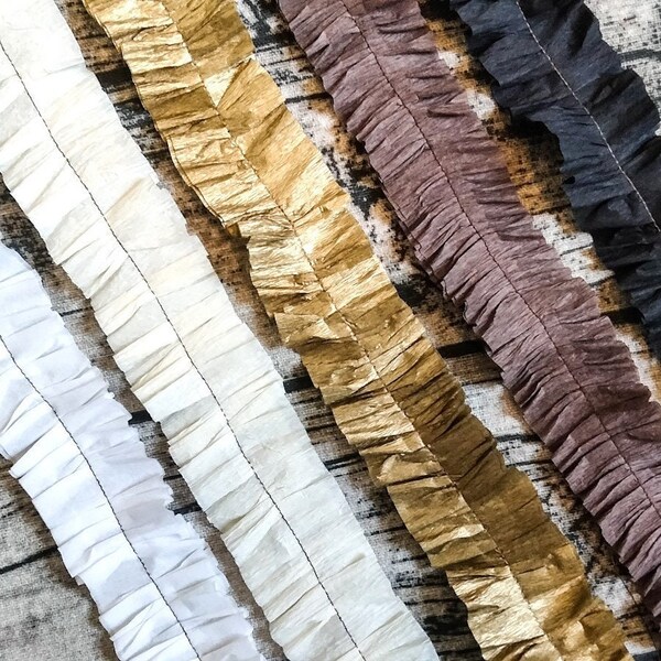 Crepe Paper Ruffle - Etsy