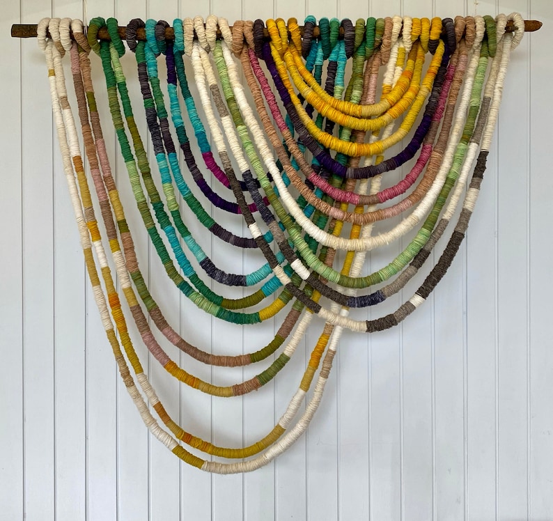 Wall Hanging, Textile Art, Contemporary Fiber Art - Wall Decor ...