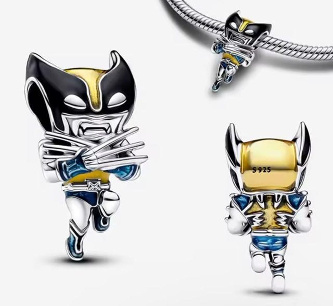 Super Hero Wolverine Pandora Charm for Bracelet - Etsy