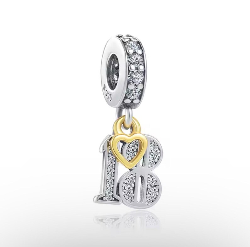 Pandora 18th Birthday Charm