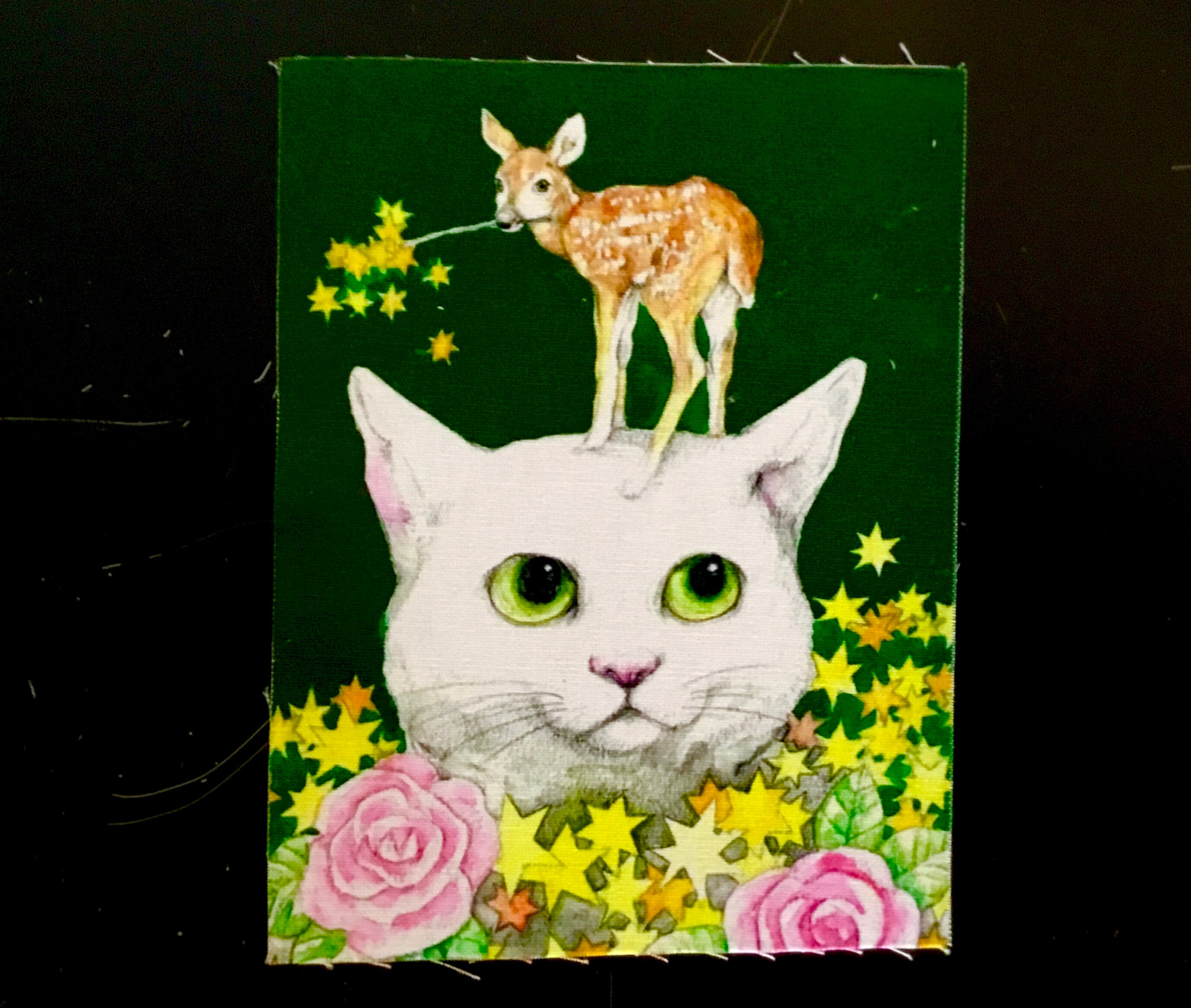 9 Piece Fabric Sample Pack. Cat Textiles. Junk Journal - Etsy