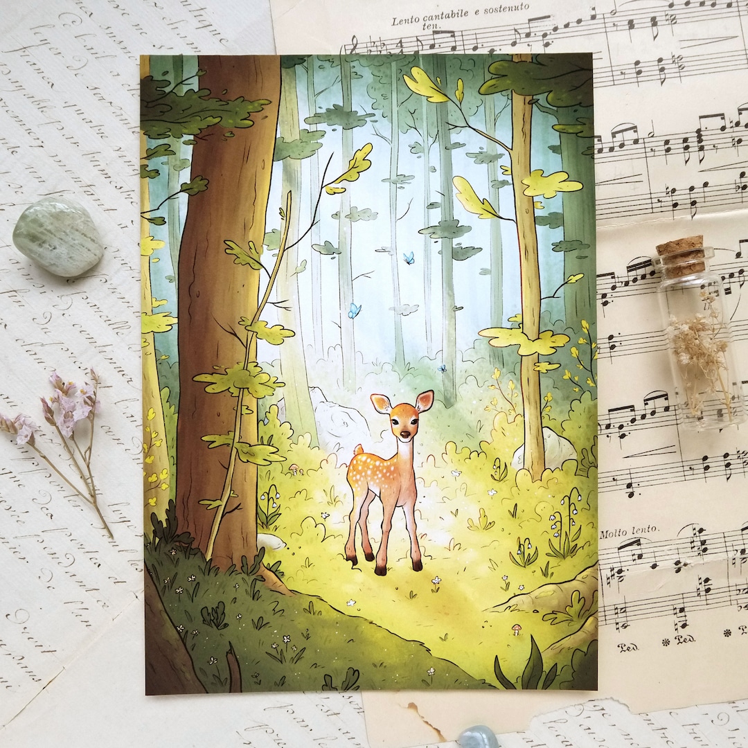 Quiet Encounter - Print - Etsy