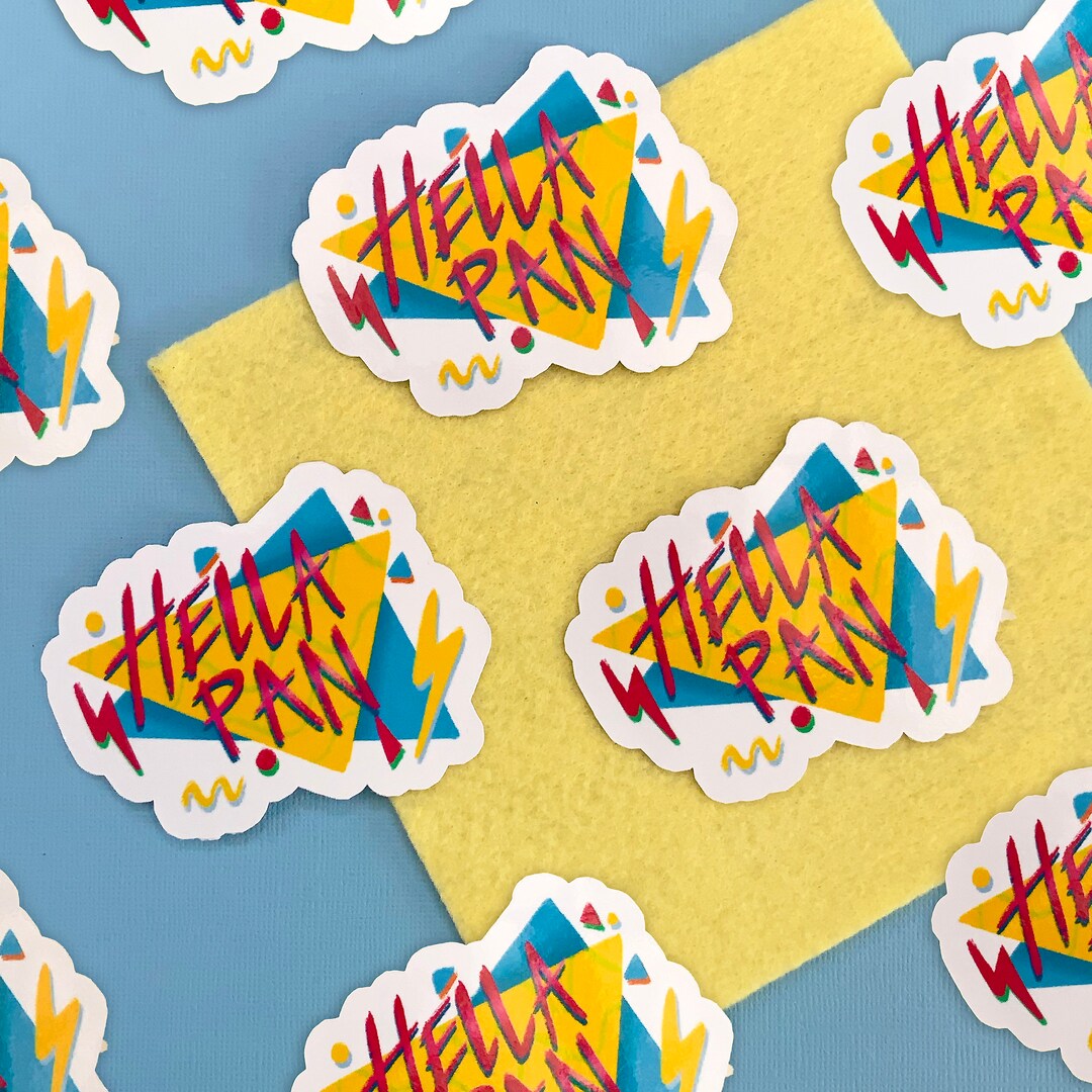 Hella Pan Hella Rad Pride Sticker - Etsy