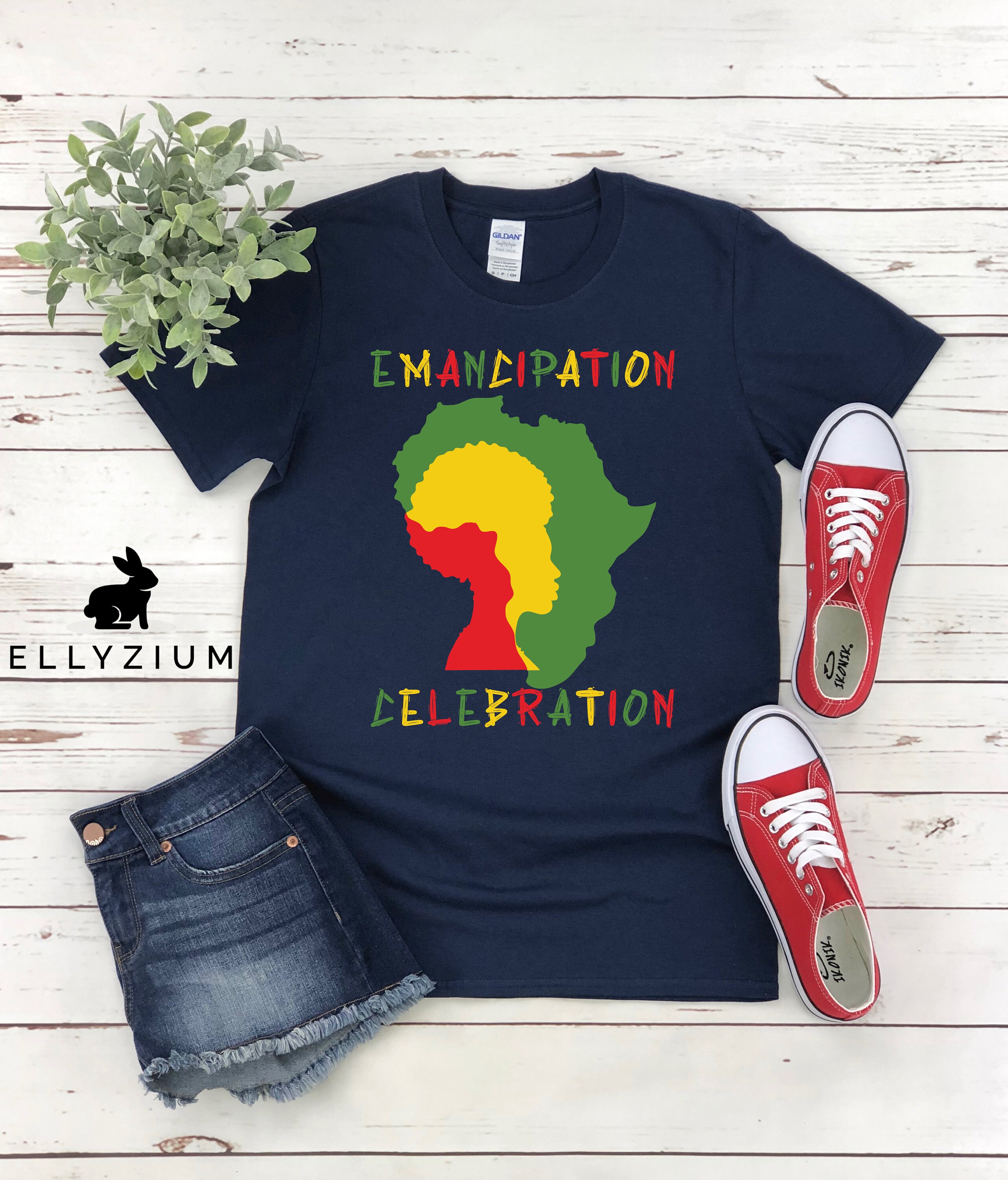 Juneteenth Shirt | 1865 Shirt | "emancipation Celebration" Shirt ...