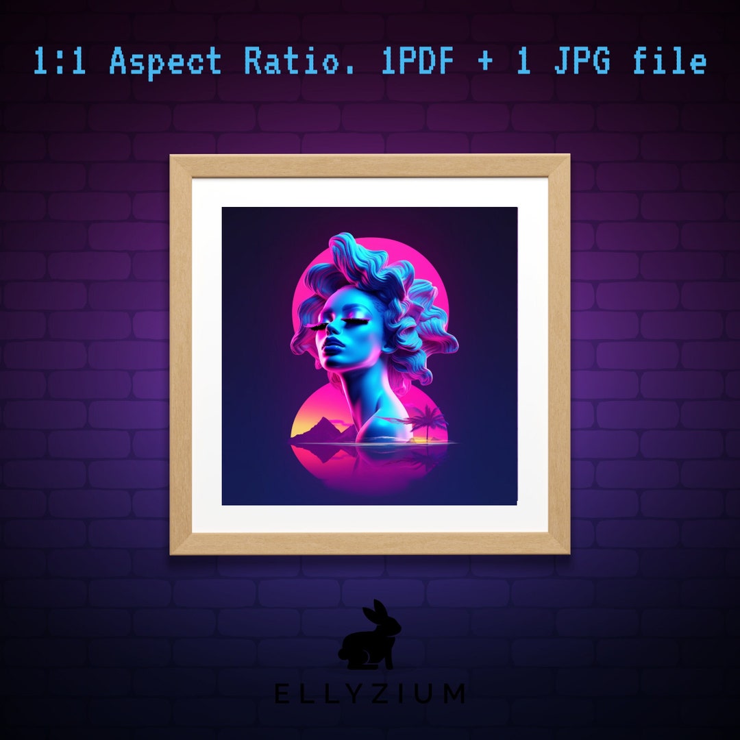 Vaporwave Digital Prints | Vaporwave Digital Art | Digital Download ...
