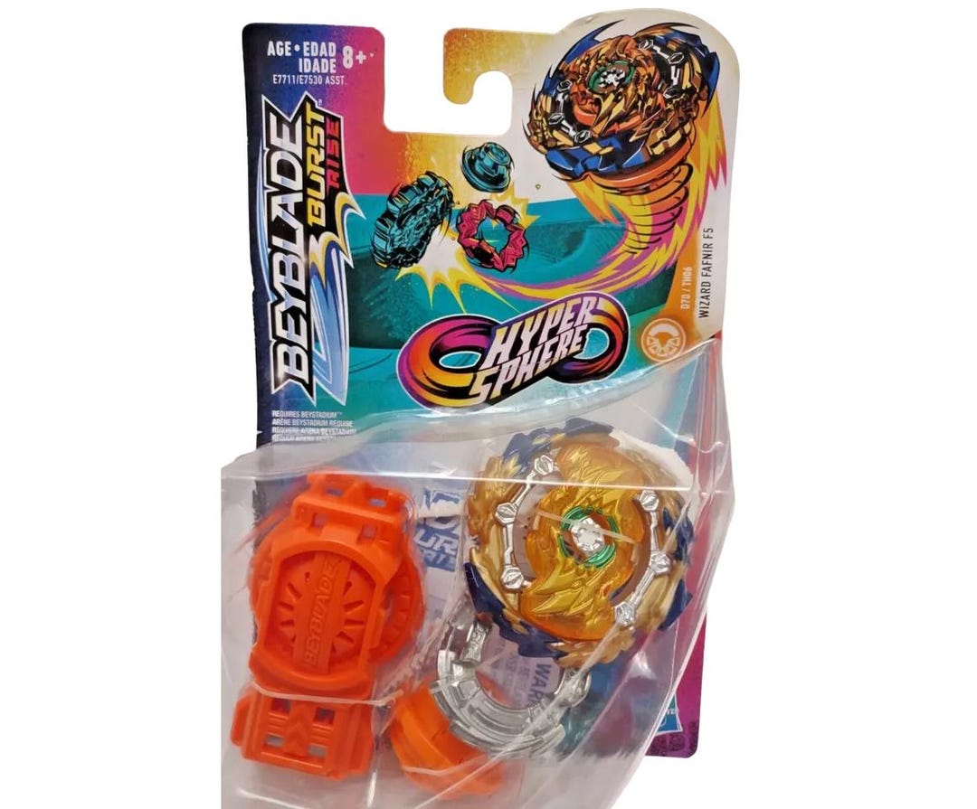 Beyblade Burst Rise Hypersphere Wizard Fafnir F5 Starter Pack Hasbro - Etsy