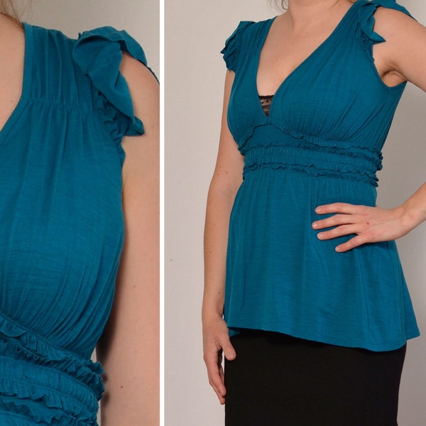 Neckline Ruffle - Etsy