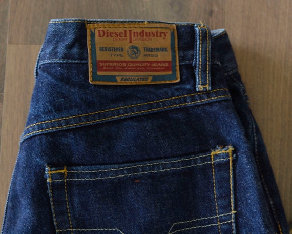 Size 8 10 | Dark Wash Bootcut 90s Diesel Jeans | High… - Gem