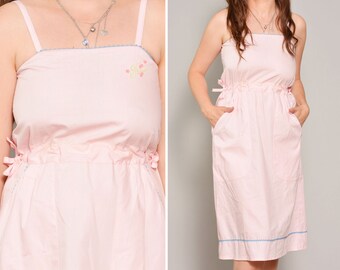 Pink Rik Rak Dress | Etsy