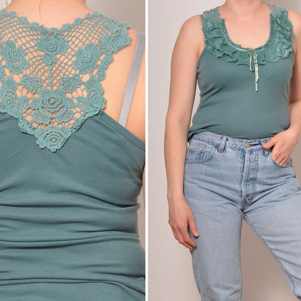 Turquoise Tank Top - Etsy