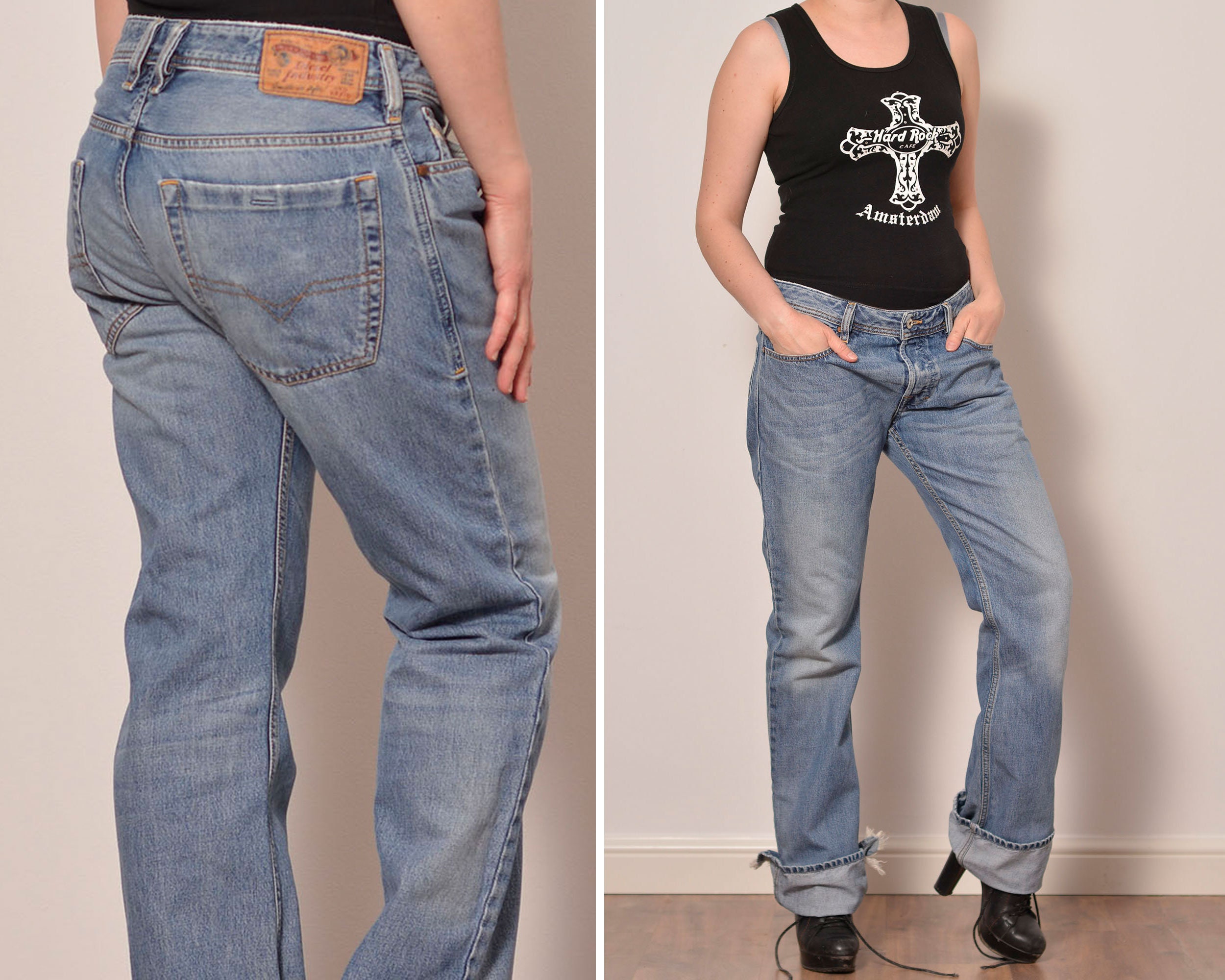 Ultra Low Rise Jeans Men