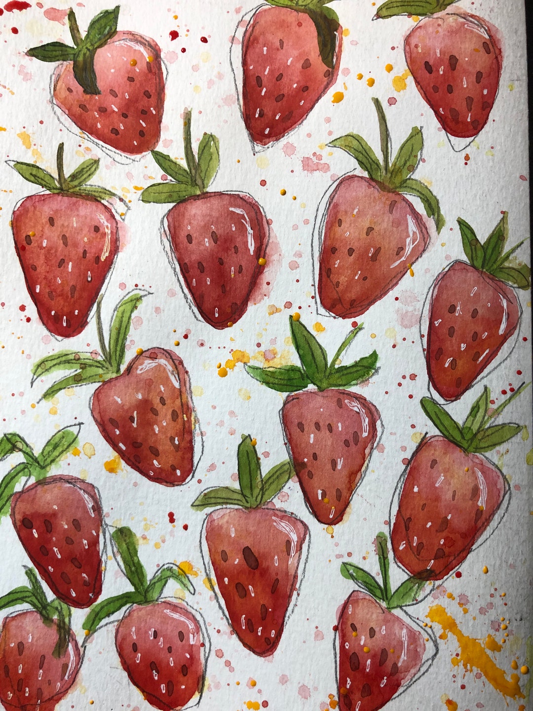 Mindful Watercolours With Rae Creates-exploring Warm Colours and ...