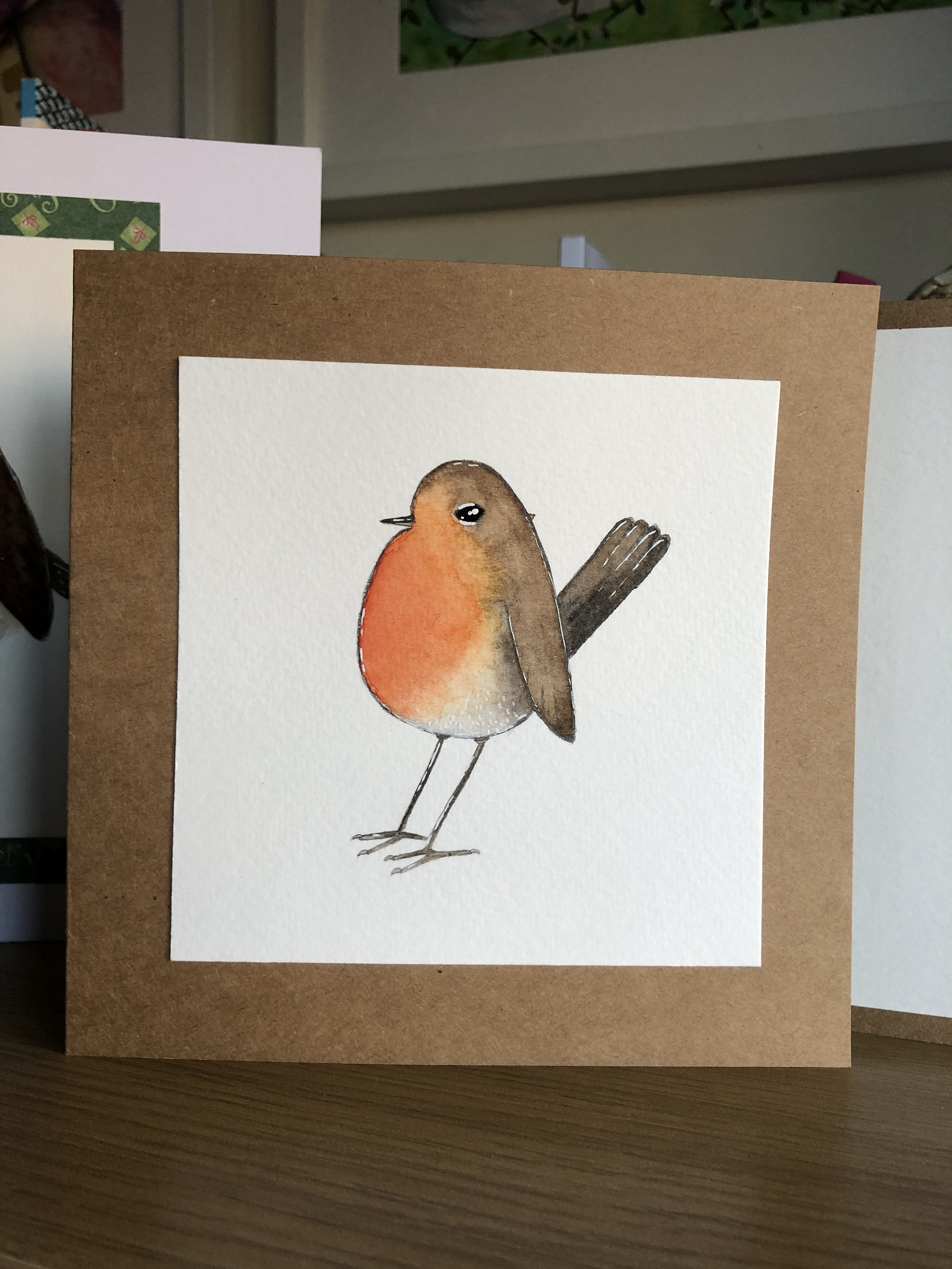 Mindful Watercolour Robin Mini Standalone Class - Etsy
