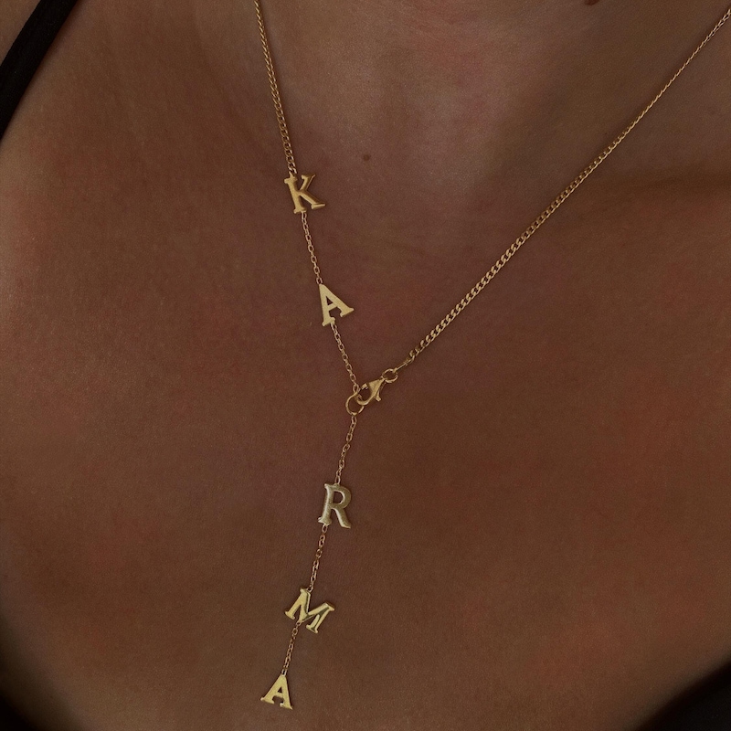 Y Necklace - Etsy