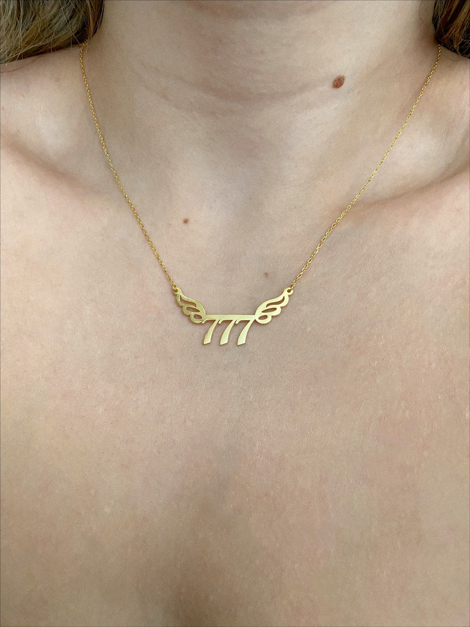 Angel Number Necklace Sterling Silver Number Necklace Angel - Etsy