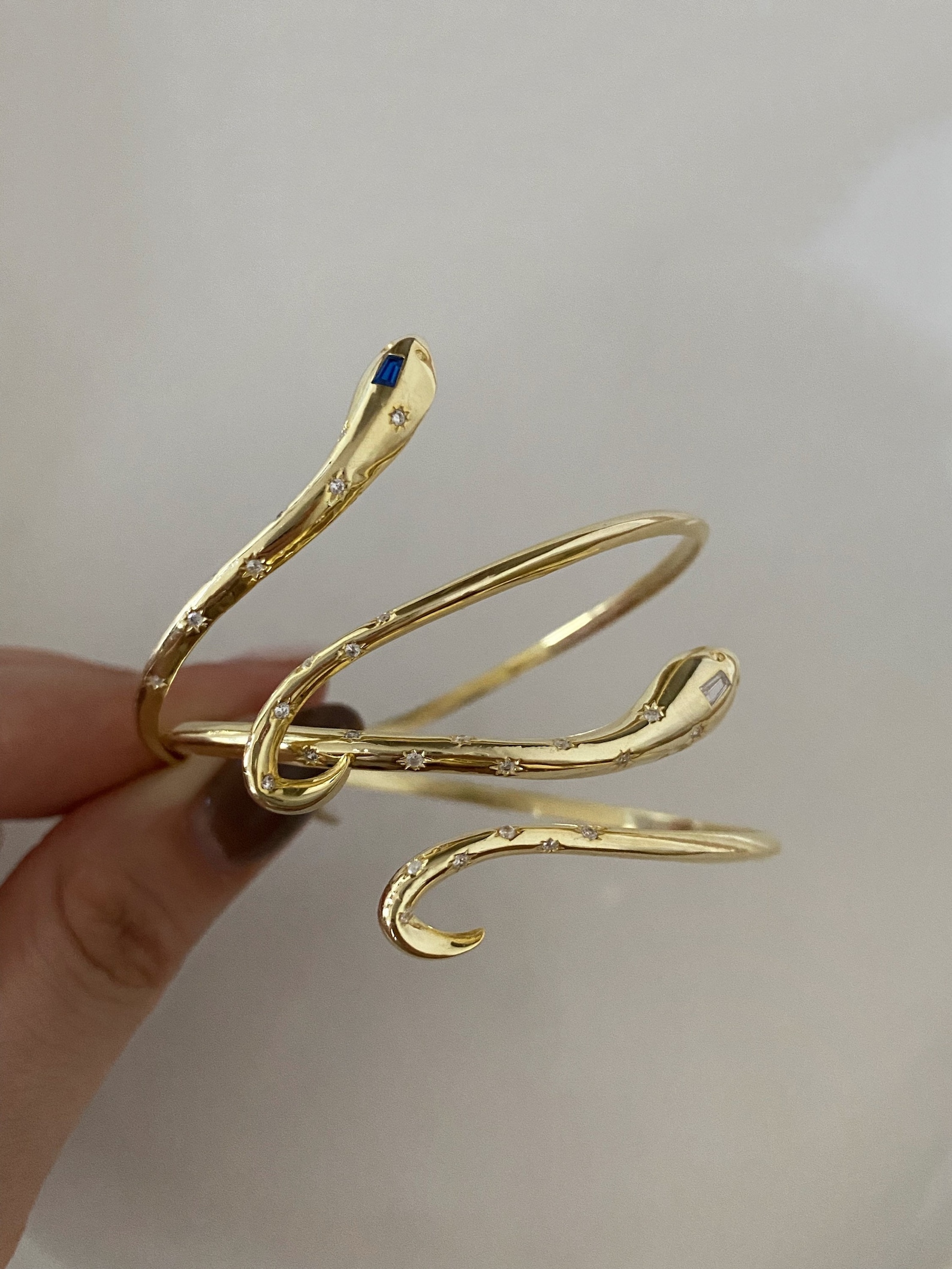 Snake Bracelet, Sterling Silver Bracelet, Serpent Bracelet, Gift for ...