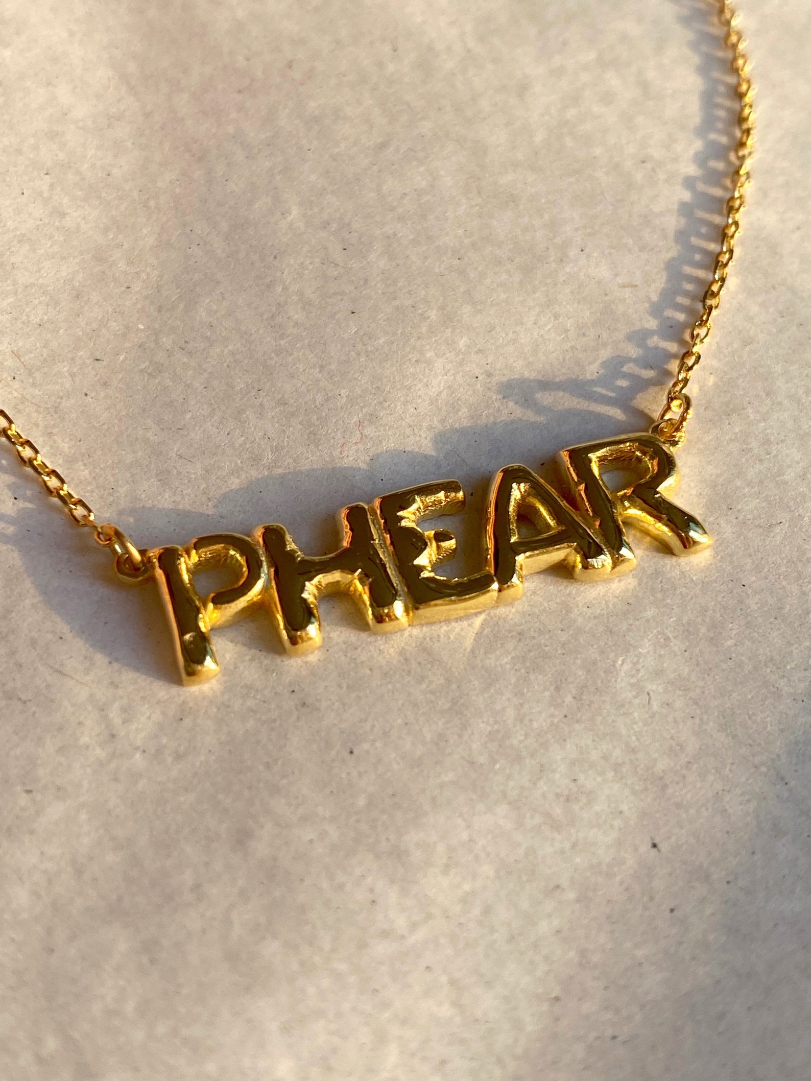 Balloon Name Necklace, 14k Gold Bubble Nameplate, Custom Puff Letter ...