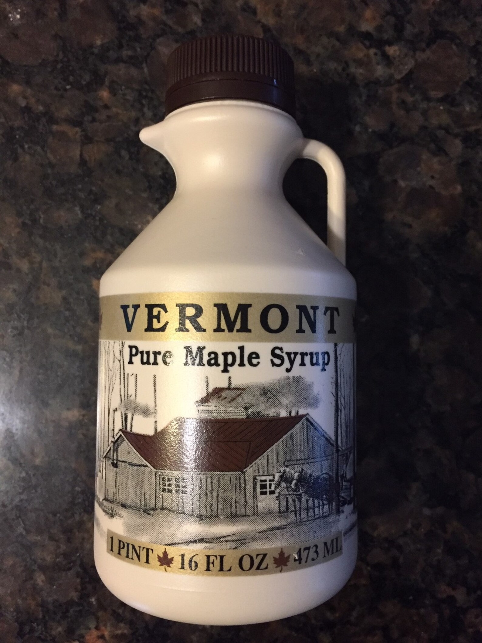 Pure VT. Maple Syrup in Plastic Jug, Certified "organic" - Etsy