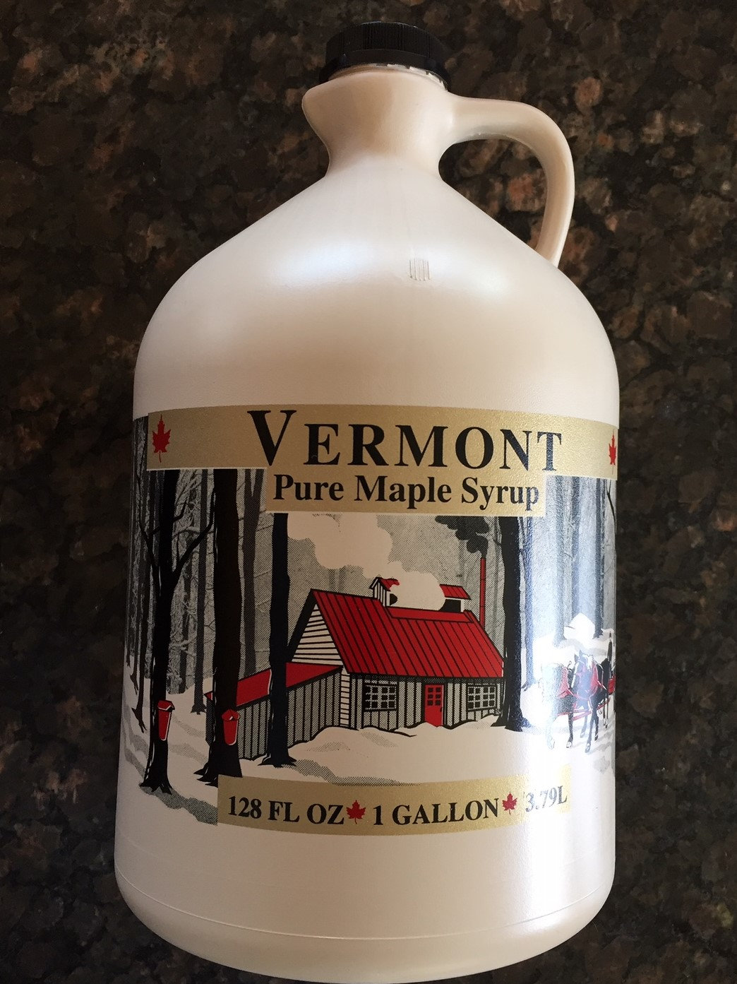 Pure VT. Maple Syrup in Plastic Jug, Certified "organic" - Etsy