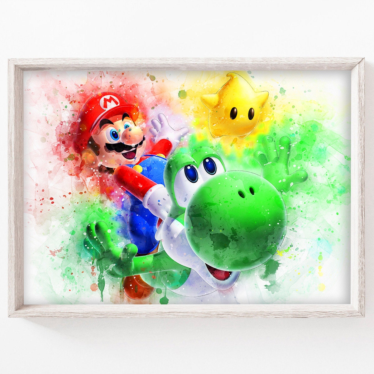 SET OF 9 Super Mario Bros Prints Super Mario Bros Printables | Etsy