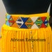 Handmade Zulu Classic Beaded Belt - Etsy
