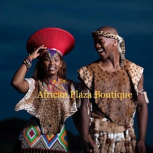 Zulu Men’s Traditional Regalia- Ibheshu - Etsy