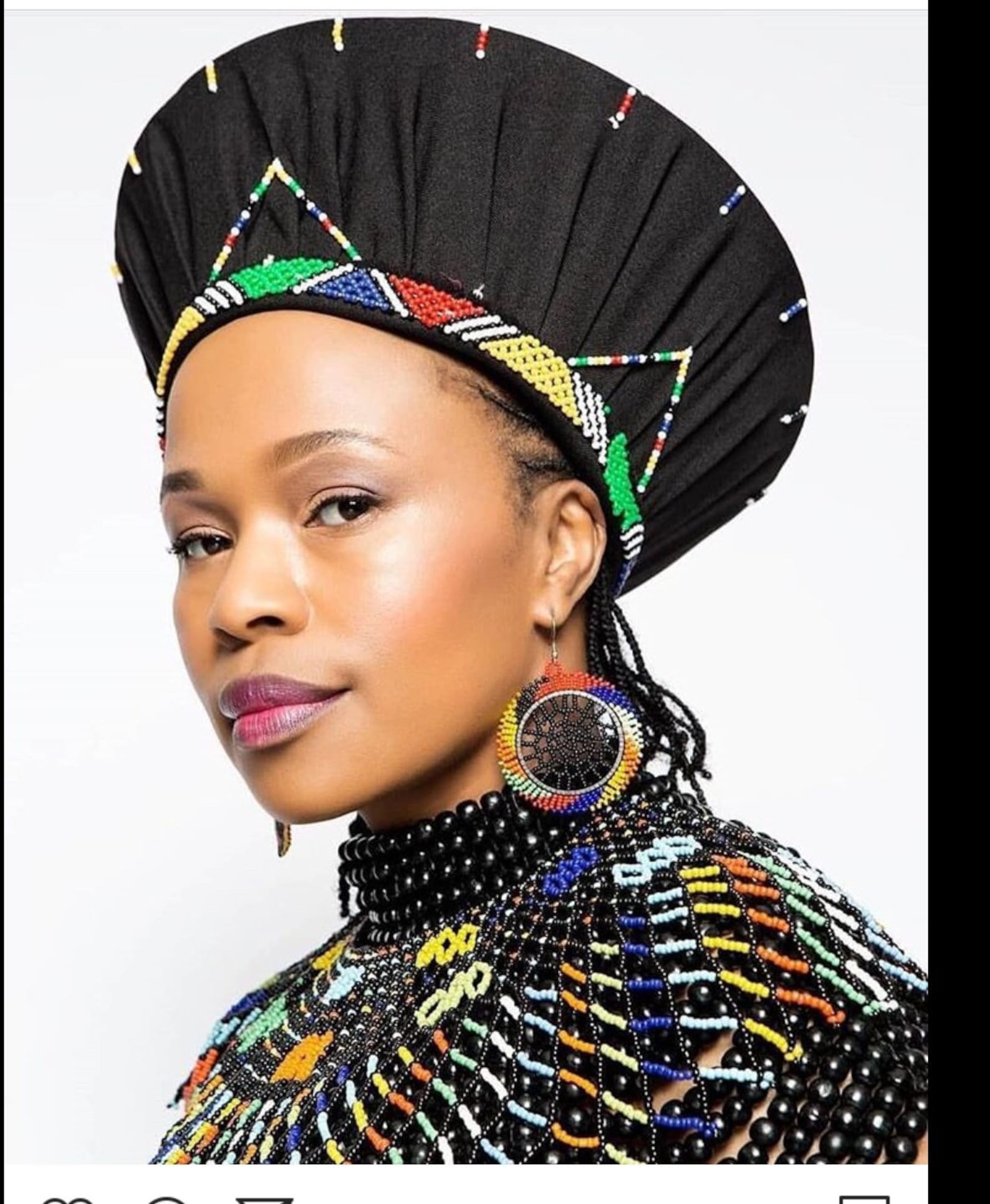 Handmade Zulu ladies bucket hat Isicholo | Etsy