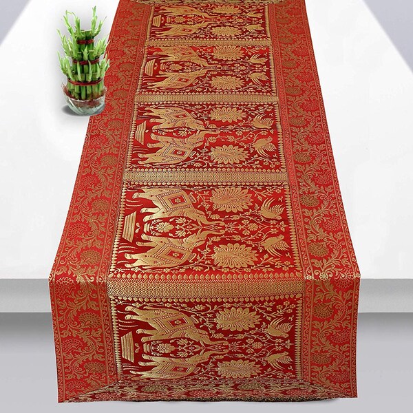 Indian Elephants Table Cloth - Etsy