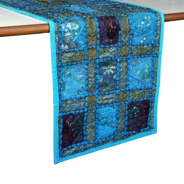 Patchwork Table Runner - Etsy