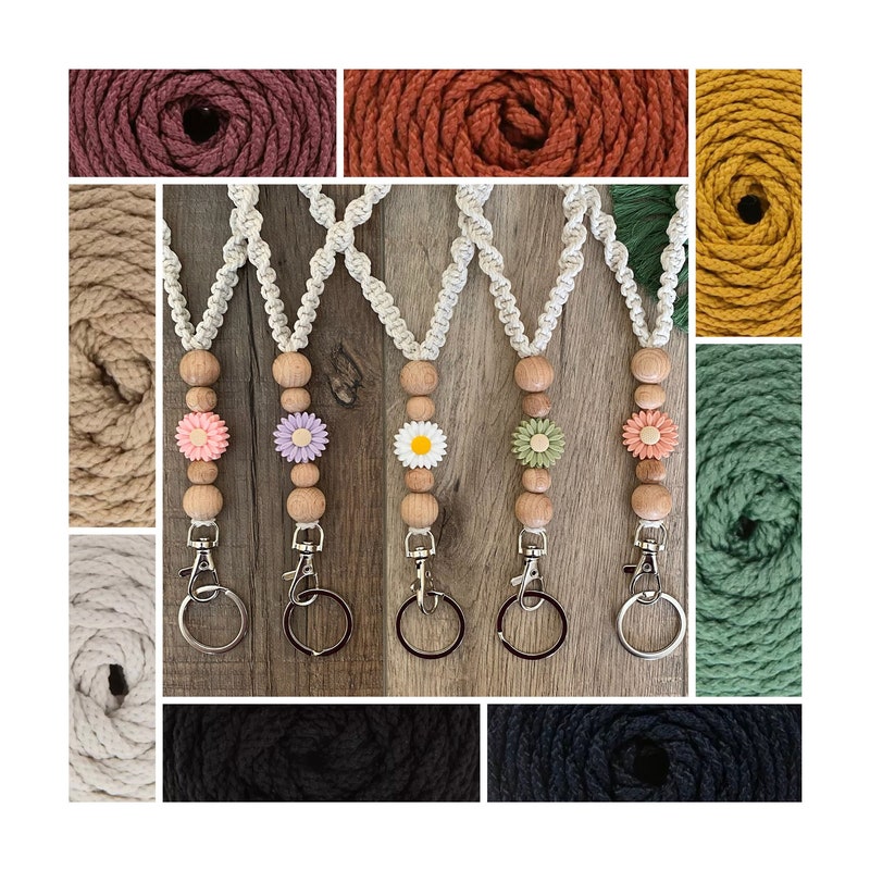Macrame Lanyard - Etsy