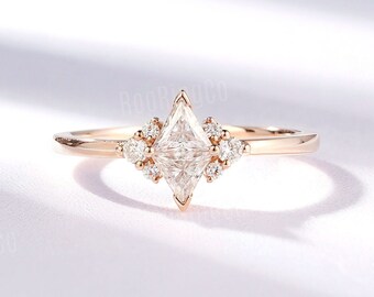 Triangle Cut Ring - Etsy