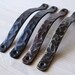 Hand Forged Iron Drawer Handle,metal Cabinet Pull,wrought Handle,black ...