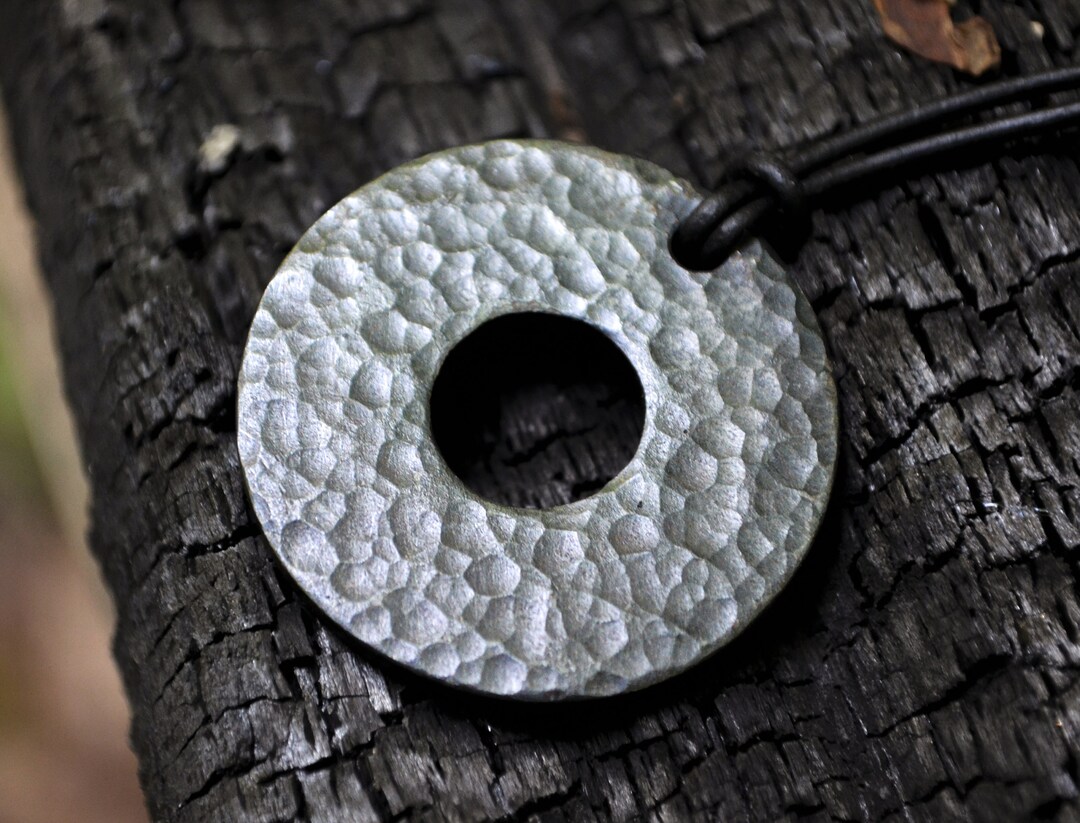 Iron Sun Pendant,hand Forged Sun Necklace,pendant With Personalization ...